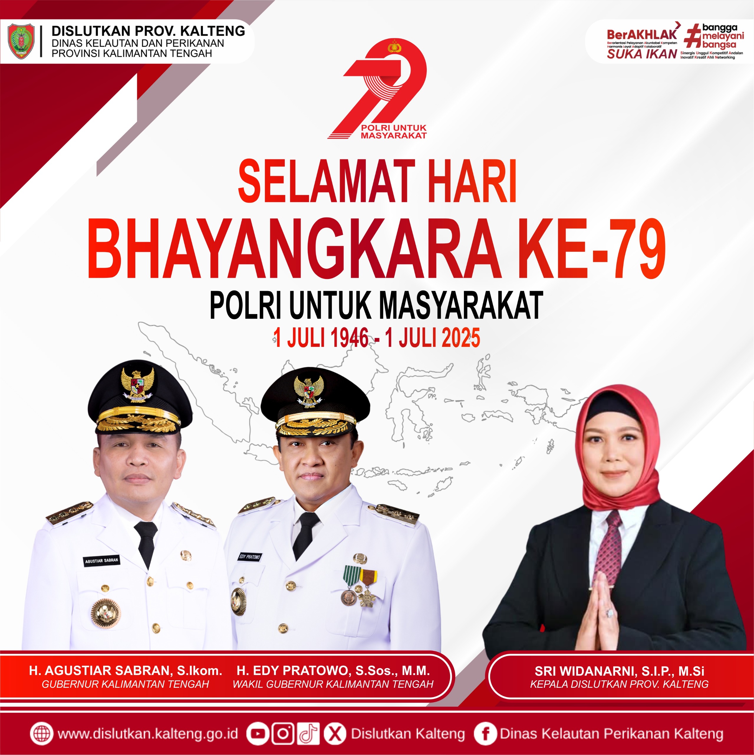 Berita Dislutkan Selamat HUT Ke-79 BHAYANGKARA POLRI untuk Masyarakat